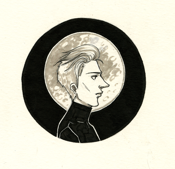 Moon || Original Drawing - Oscen || Nen Chang x Liz Tecca